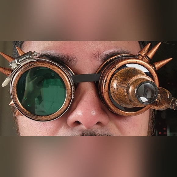 Hand Crafted | Accessories | Rave Steampunk Goggles Gothic Victorian ...
